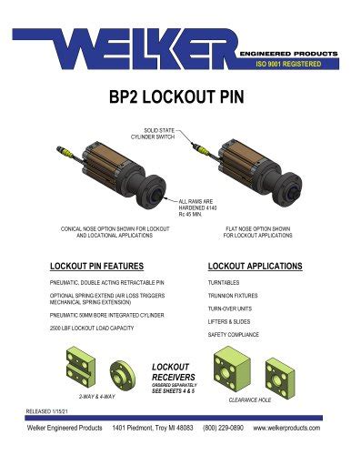 All Welker Engineered Products Catalogs And Technical Brochures
