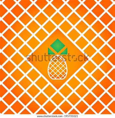 Background Pineapple Stock Vector Royalty Free 195731021 Shutterstock