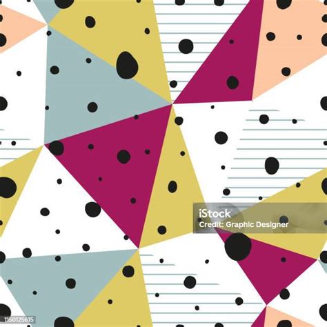 Pola Titik Gambar Tangan Abstrak Dalam Hitam Dan Putih Ilustrasi Stok