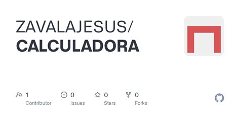 Github Zavalajesus Calculadora