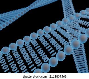 Dna Digital Data Storage Process Encoding Stock Illustration Shutterstock