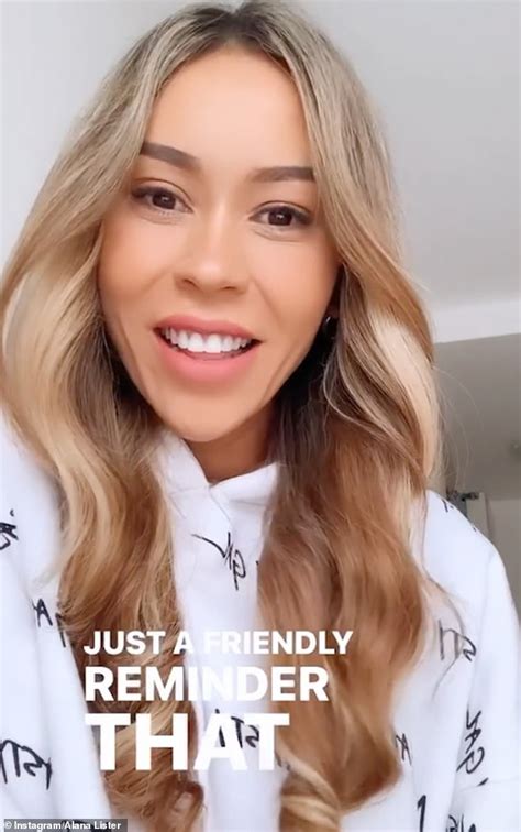 Mafs Alana Lister Shares A Bizarre Inspirational Message With Fans