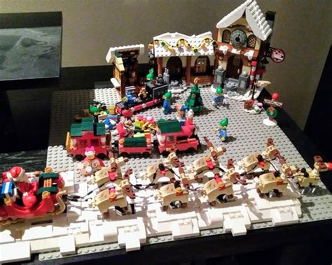 Lego Moc 11038 Motorized Sleighreindeer Base 8 Creator 2017