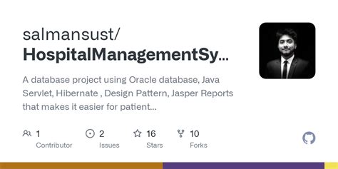 Github Salmansust Hospitalmanagementsystem A Database Project Using