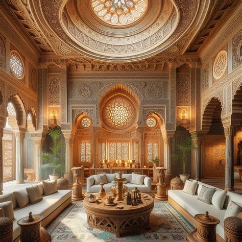 Arabic Interior Design Handcrafted Woodwork Arabic Interior Design