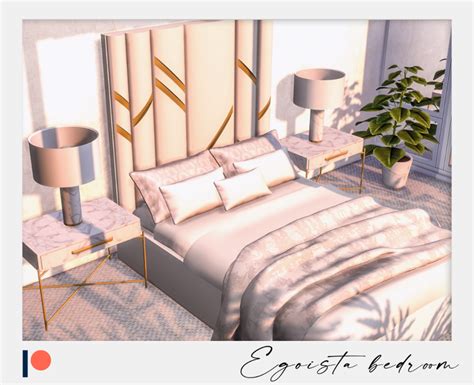 Luxury Bedroom Furniture For Sims 4 Egoista Bedroom Decor Egoista
