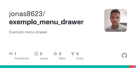 GitHub Jonas Exemplo Menu Drawer Exemplo Menu Drawer