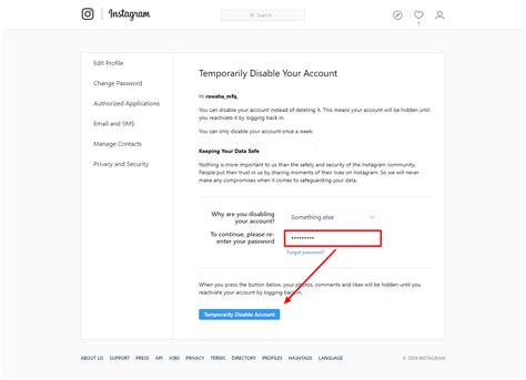 دی اکتیو کردن اینستاگرام آموزش غیر فعال کردن اکانت اینستاگرام حذف موقتی اینستاگرام