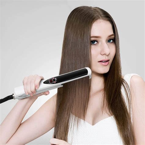 100 Ceramic Hair Straightener Black Flat Irons Flat Iron Hair Styles