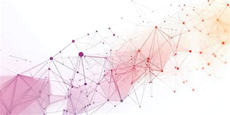 Abstract Network Of Interconnected Dots And Lines Stock Illustration Illustration Of