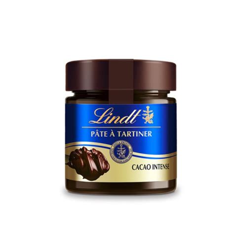 Pâte à tartiner noir cacao intense g LINDT