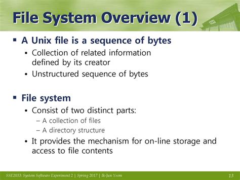 introduction to linux prof ikjun yeom ppt download