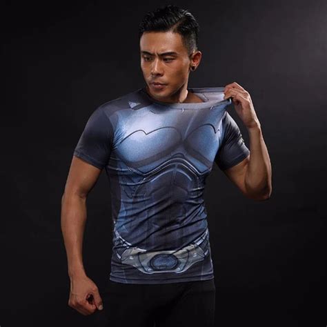 Bucky Superhero 3d Printed Compression T Shirts T Shirts Short Sleeves