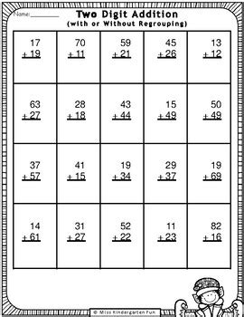 Addition And Subtraction With And Without Regrouping By Miss Turrell
