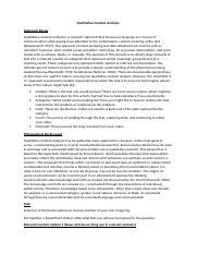 Understanding Qualitative Content Analysis A Comprehensive Course Hero