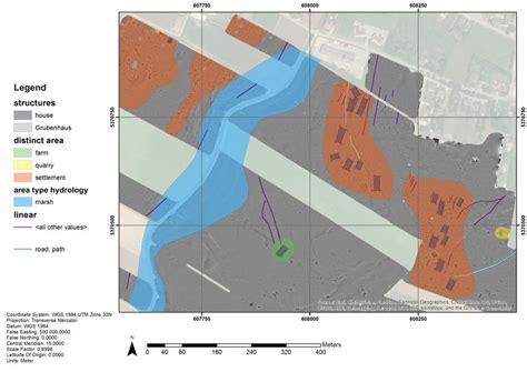 Interpretative Mapping Of Distinct Areas South Of Kreuzstetten
