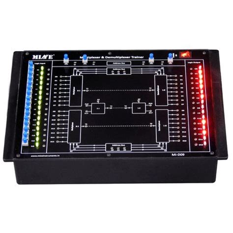 Multiplexer And Demultiplexer Trainer Mi D09 For Laboratory At ₹ 15000