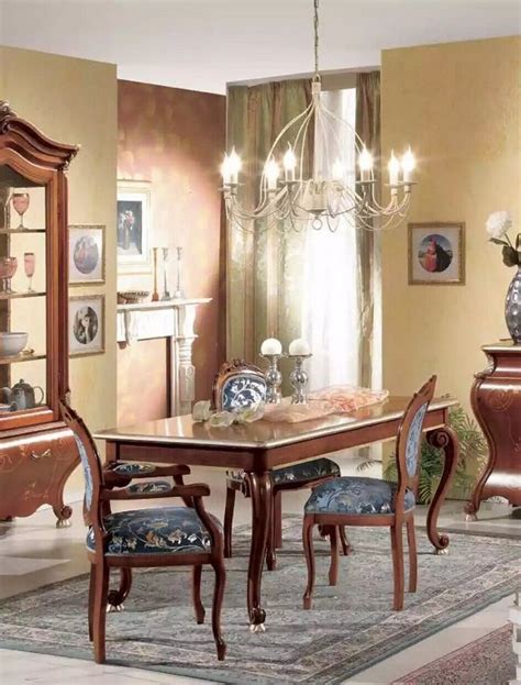 Jvmoebel Esszimmer Set Klassischer Esszimmer Set Luxus Tisch 2x