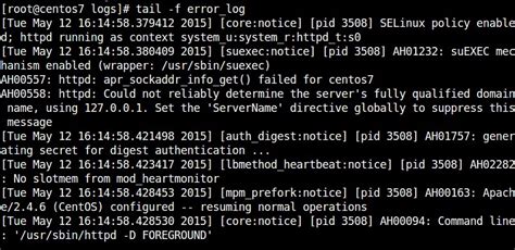 Linux에서 Apache 오류 로그 경로를 수정하려면 어떻게 해야 합니까 Tommys Computer Blog