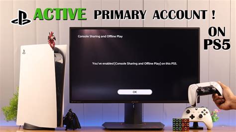 PS5 How To Activate Primary Account New YouTube