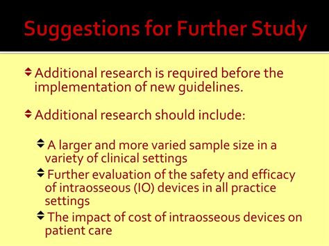 Ppt Intraosseous Vs Traditional Vascular Access A Comparison In