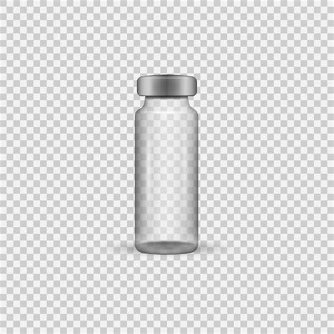 Medische Glazen Flesjes Vector Illustratie Geïsoleerd Op Witte