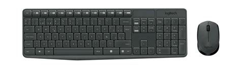 Logitech Combo Teclado Mouse MK235 Wireless PC Factory