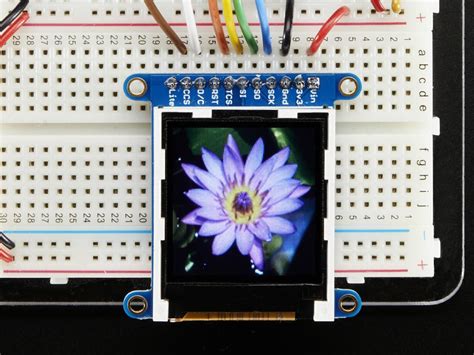 Adafruit Color TFT LCD Display With MicroSD Card Breakout Opencircuit