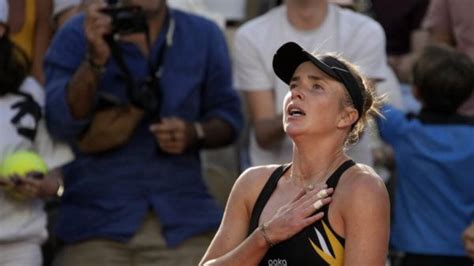 New Mother Elina Svitolina Hails ‘special French Open Quarter Final