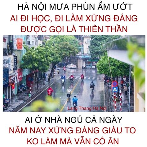 HÀ NỘi MƯa PhÙn Ẩm ThẤp CuỐi TuẦn Ai Lang Thang Hà Nội