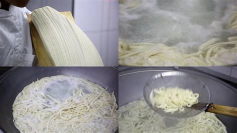 山西刀削面视频素材下载