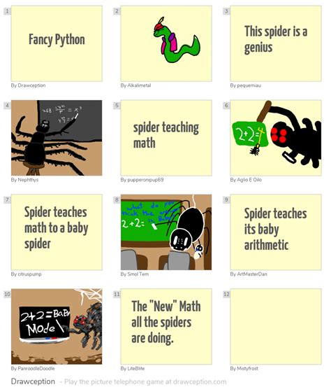 Fancy Python Drawception