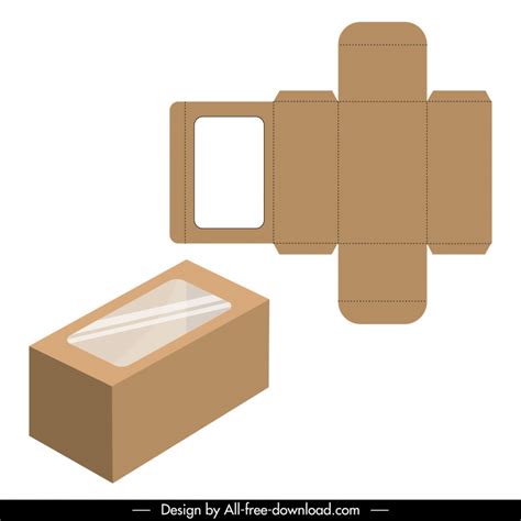Box Packaging Template
