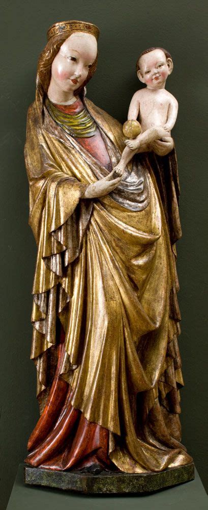 Matka Boska z Dzieciątkiem z kościoła w Krużlowej Wyżnej około 1410