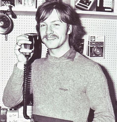 Man Using A Cb Radio Living Archive