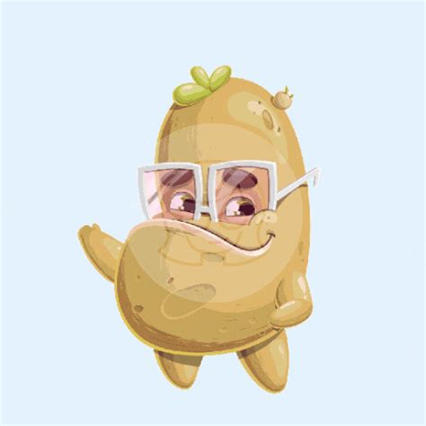 Funny Potato Animated S Collection Graphicmama
