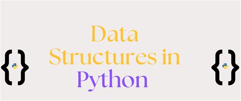 Data Structures In Python Dev Community