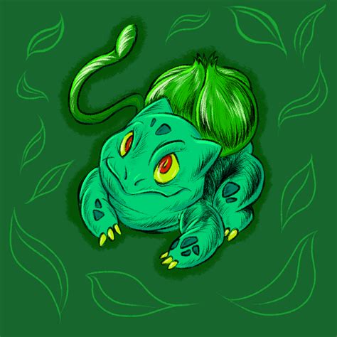 Shiny Bulbasaur By Uni Mr On Newgrounds