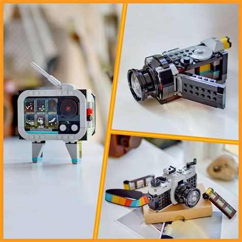 Lego Creator 3 In 1 Retro Camera Toy For Creative Play 31147 Toys R