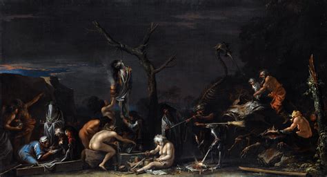 Salvator Rosa Witches At Their Incantations C 1646 Flickr