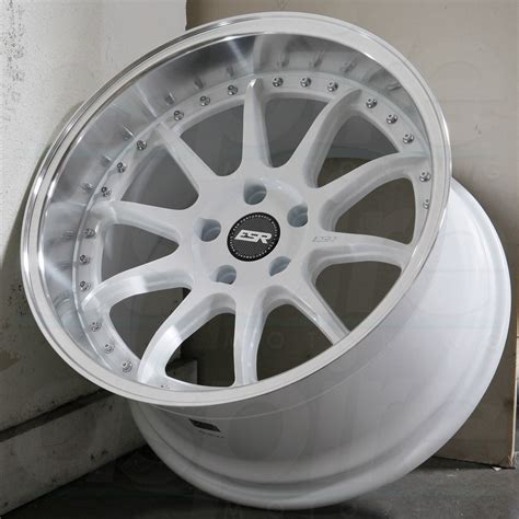 Esr Cs12 19x10 5 5x114 3 22 White Wheels 4 72 56 19 Inch Rims