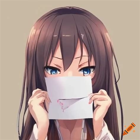 Happy Crying Anime Girl