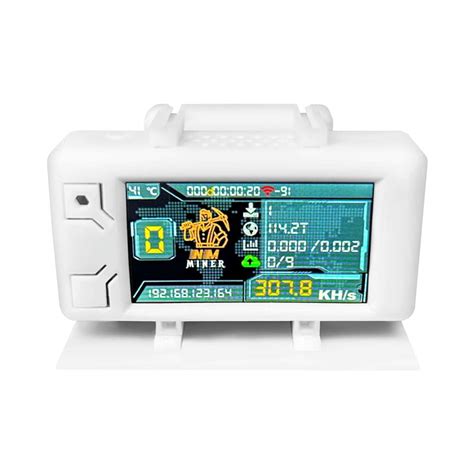 Bitcon Nerd Miner Btc Crypto Solo Lottery 307kh S Esp32 Vision Master