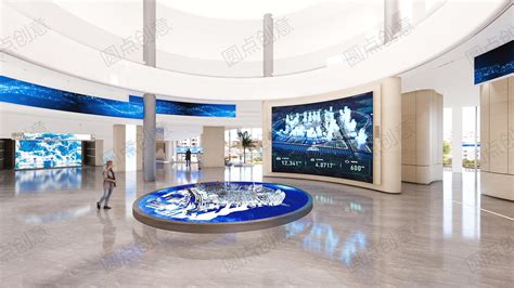 中小型展厅 园区企业招商展厅展馆展厅策划设计分享小圆圆大创意 站酷zcool