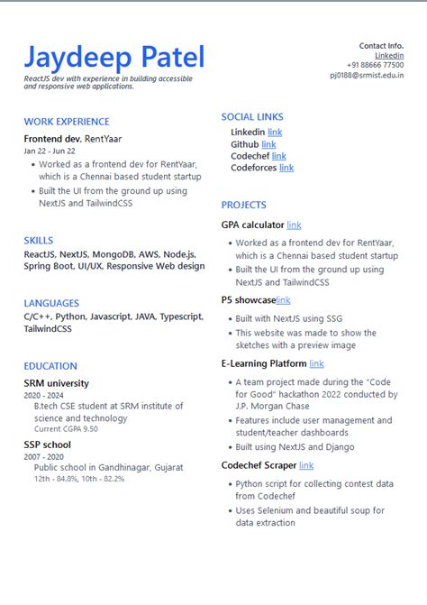 GitHub Gokul Raja84 My Resume