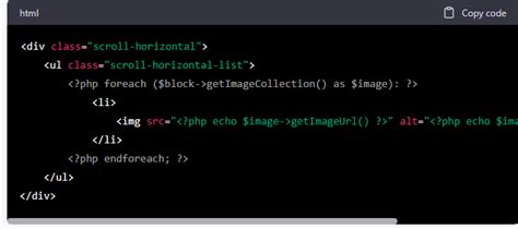 Magento2 How To Show Images In A Horisontal Scroll Bar Magento
