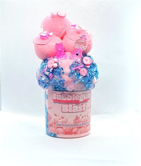 Bubble Gum Blast Diy Bingsu And Icee Slime Etsy