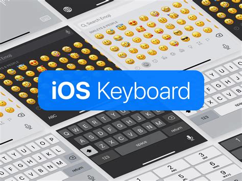 Ios Keyboard Iphone And Ipad Uibundle