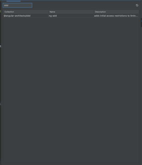 Webstorm Nx Plugin Detect Only Angular Architects Ddd Ng Add