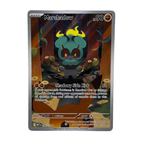 Pokémon Tcg Mega Evolution Marshadow 146132 Illustration Rare Nm